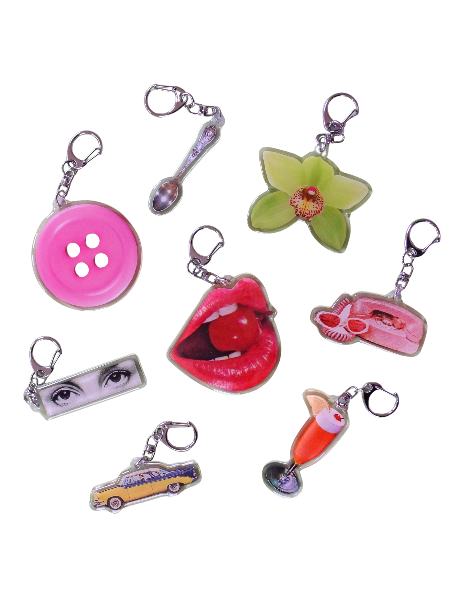 picto-charm™ keychain – Haricot Vert