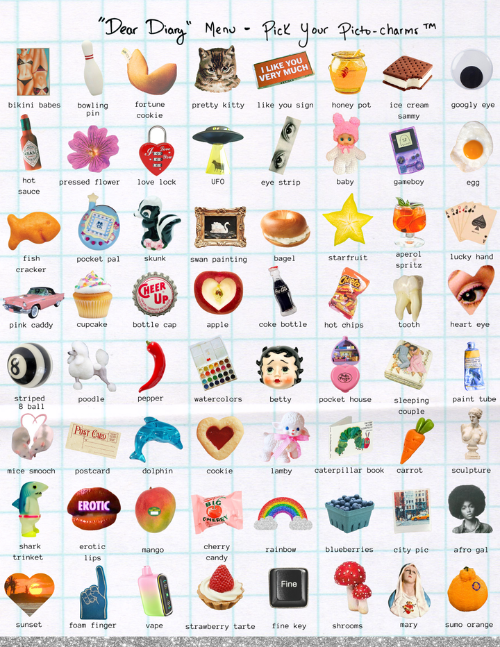 loopty loop charmie necklace - pick your picto-charms™ – Haricot Vert