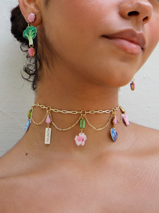 loopty loop charmie necklace - pick your picto-charms™ – Haricot Vert