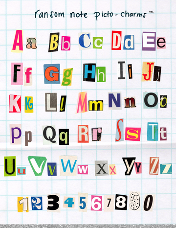 loopty loop charmie necklace - pick your picto-charms™ – Haricot Vert