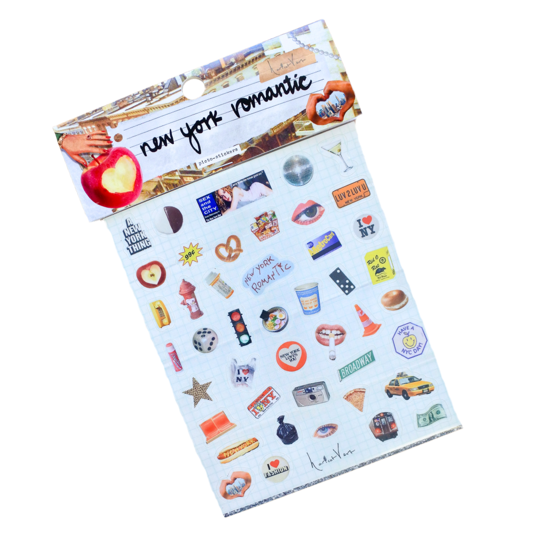 new york romantic picto-stickers – Haricot Vert